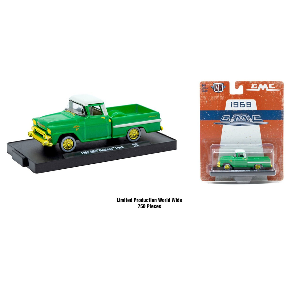 M2 Auto-Drivers 1959 GMC Fleetside Truck Chase - CHASE – OrlandoCityDiecast