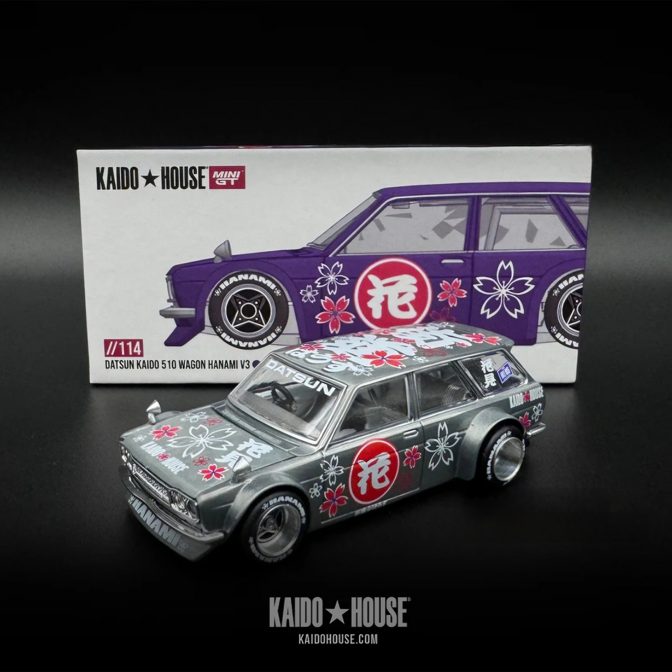 Kaido House Datsun 510 Wagon Hanami V3 - CHASE – OrlandoCityDiecast