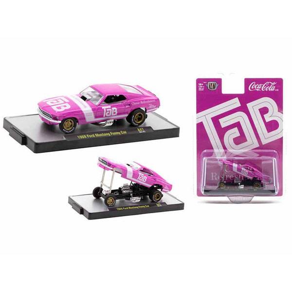 M2 Machines 1969 Ford Mustang Funny Car - Tab – OrlandoCityDiecast